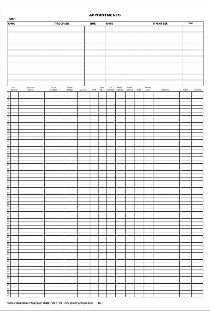 Service & Parts Departments – Gam Enterprises