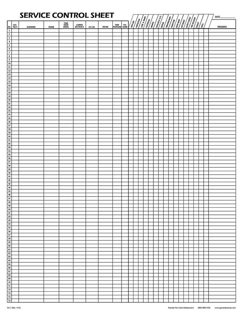 Service & Parts Departments – Gam Enterprises